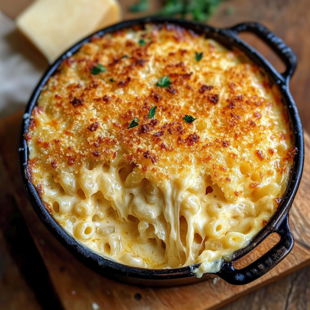 Creamy and Cheesy Baked Macaroni - Full Recipe