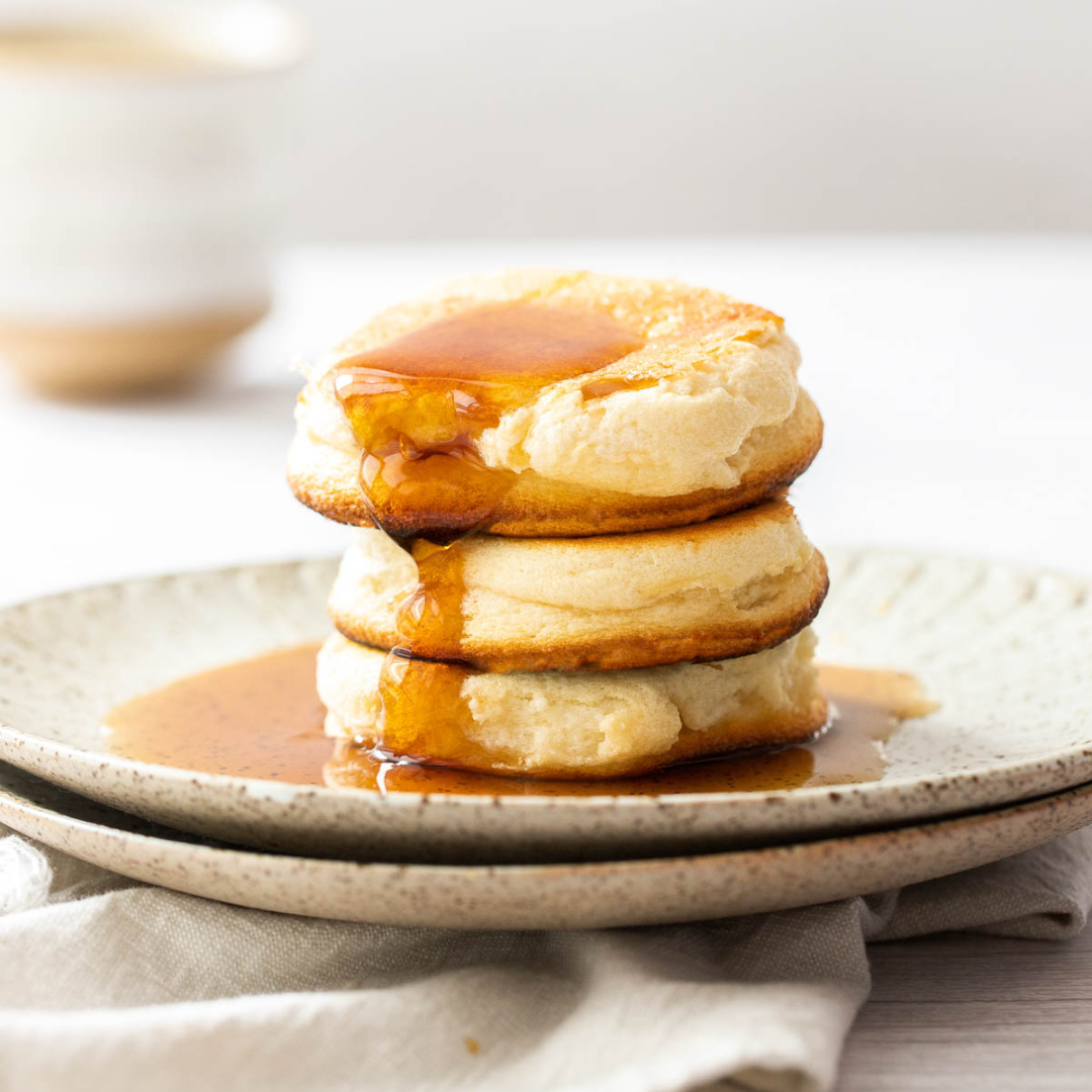 Cloud-Like Fluffy Soufflé Pancakes - Full Recipe