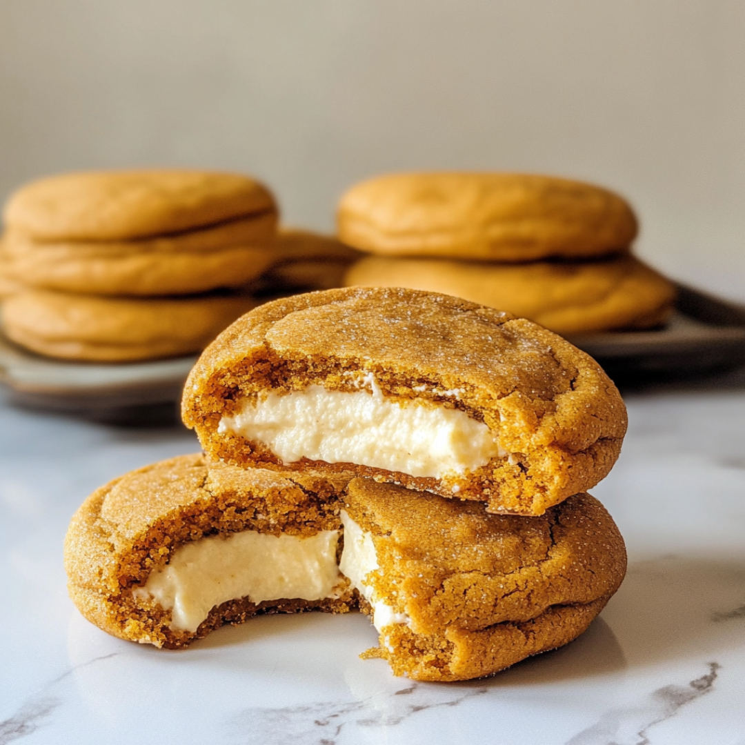 Pumpkin Cream Cheese Cookies - Full Recipe