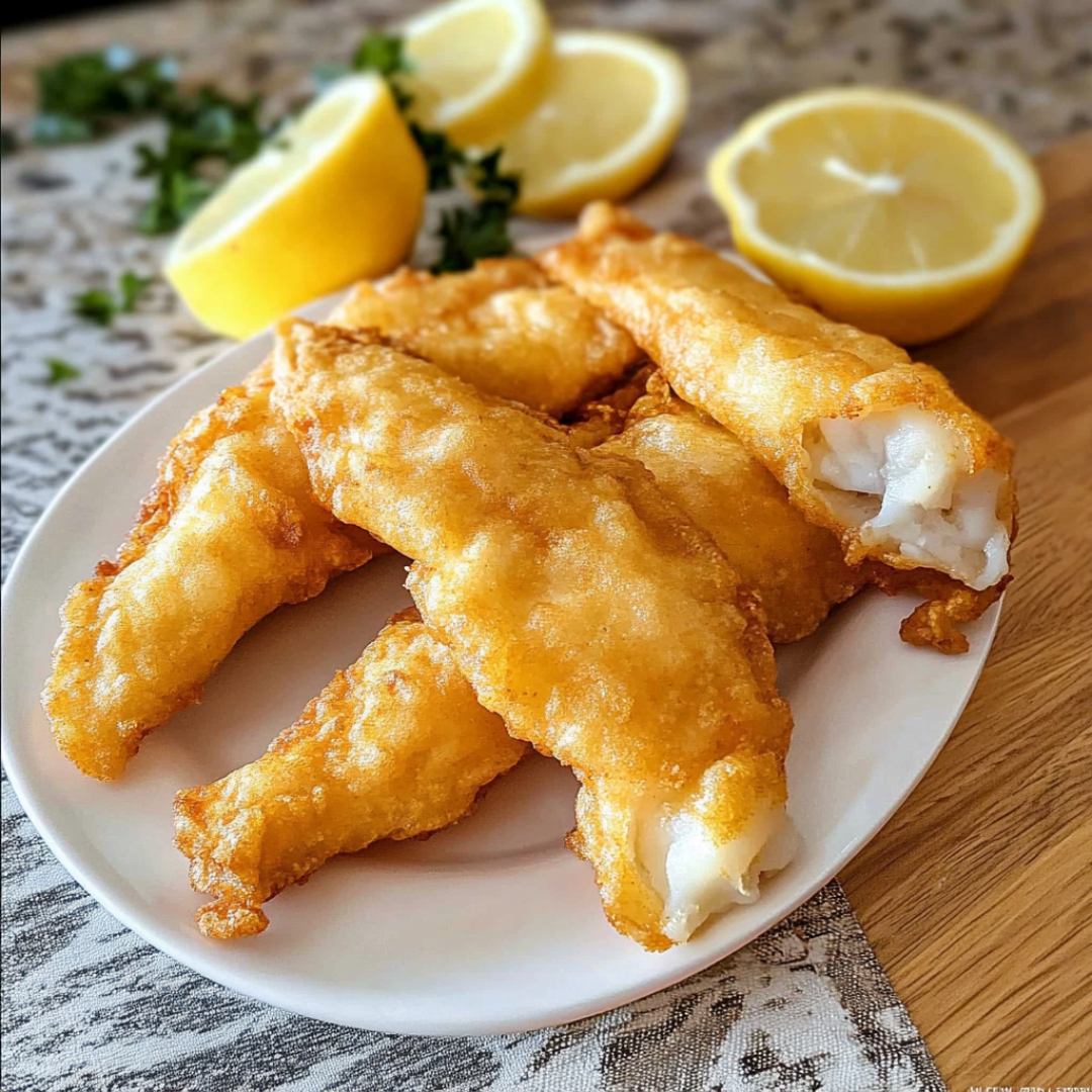 Crispy Golden Fish Fillets - Full Recipe